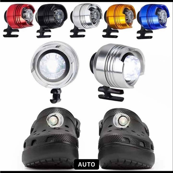 CROCS | Accessories | Get 3 Sets Headlights For Croc Shoes Croc Lights ...